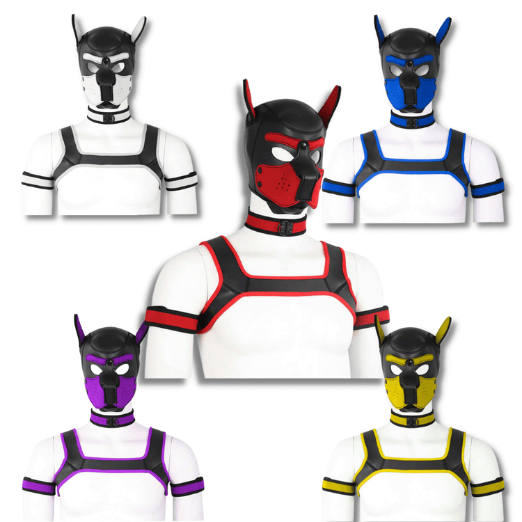 Pup Hoods, Pup Masks & Pup Play Gear UK | Free Delivery | Puphood